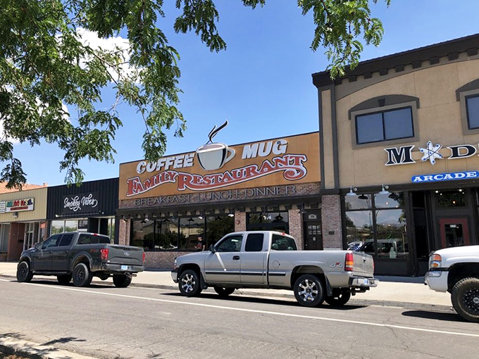 Pickup trucks parked outside tell you everything &ndash; locals know where to find the good stuff in this corner of Nevada.