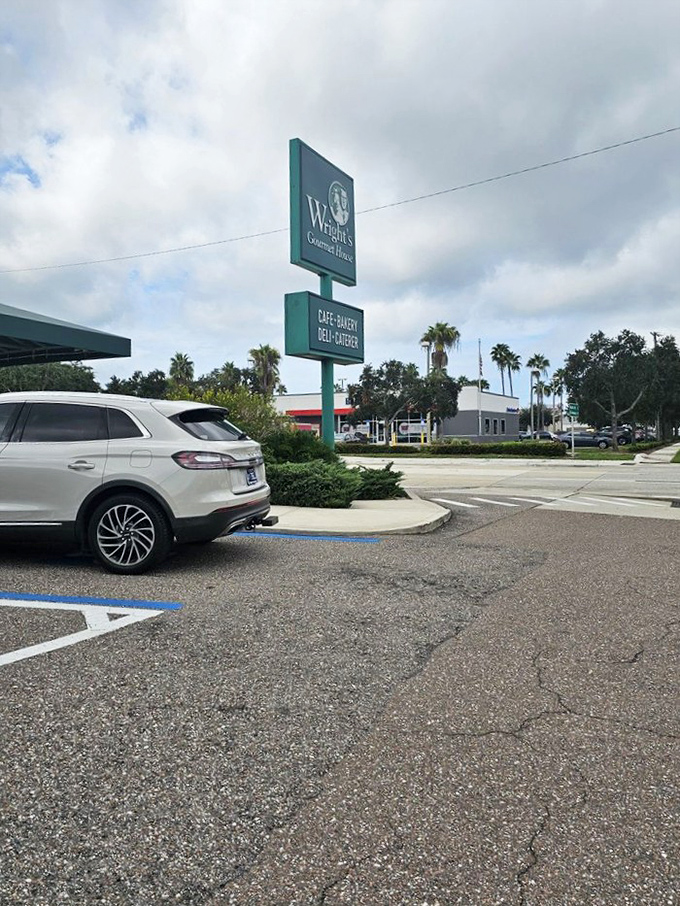 The sign that's guided hungry travelers for generations. Like a lighthouse for those lost in a sea of mediocre lunch options.