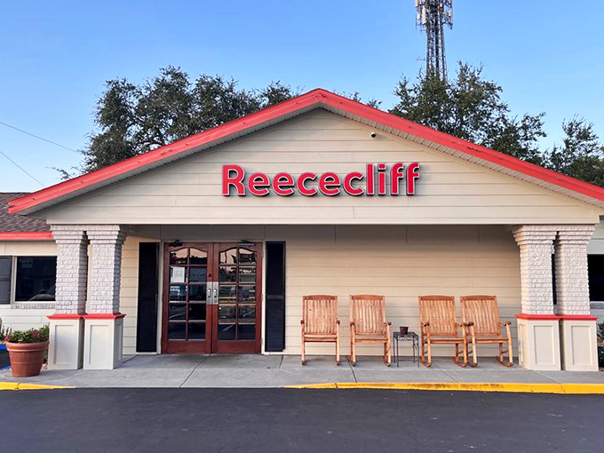 Those rocking chairs out front aren't just for show&mdash;they're for the food coma recovery period after you've tackled the Reececliff menu.