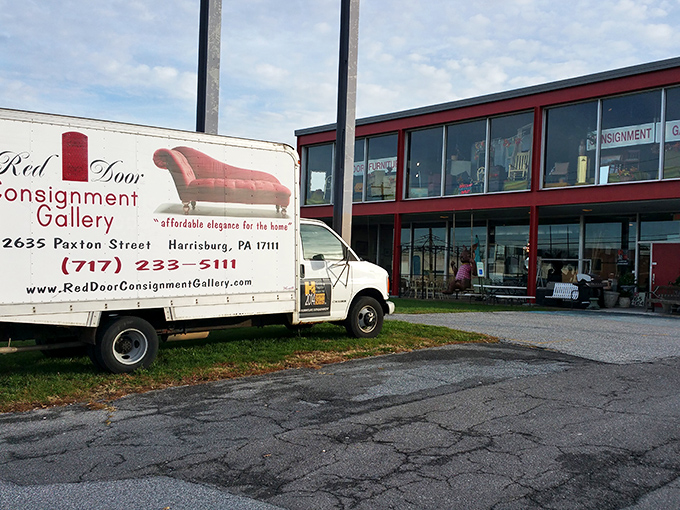 When the delivery truck matches the building, you know they're serious about branding&mdash;and about bringing elegance to your doorstep.