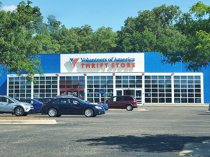 The parking lot fills with hopeful hunters and leaves with satisfied scavengers, cars loaded with finds that would cost triple elsewhere.