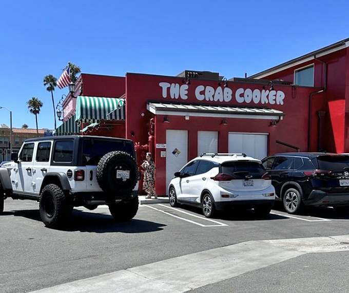 Even from the parking lot, The Crab Cooker promises an experience that stands apart from Newport's glossier establishments &ndash; authentic, unpretentious, and absolutely essential.