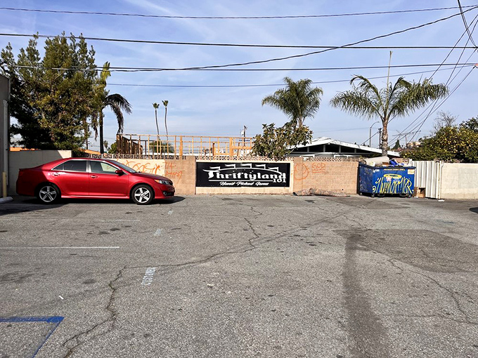 The parking lot might not look magical, but it's where countless treasure hunters begin their quest for secondhand gold.