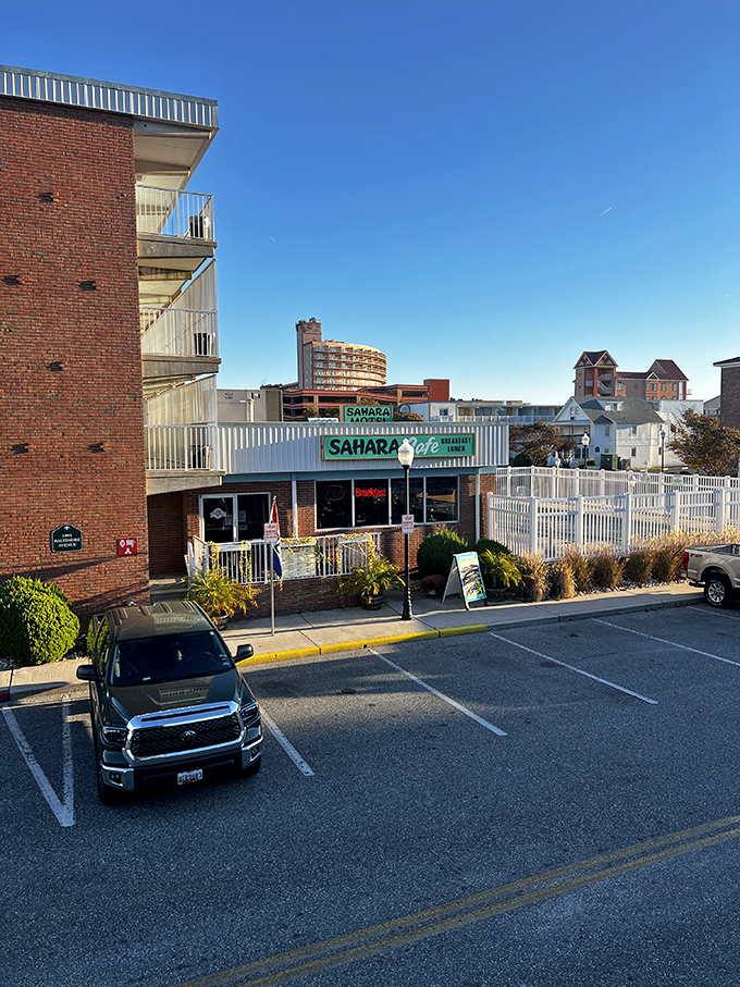 Perfectly positioned just blocks from the beach, Sahara Cafe sits ready to fuel your Ocean City adventures with breakfast that means business.