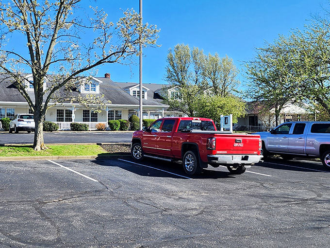 The parking lot tells the true story&mdash;vehicles from near and far, their drivers united by the universal language of "worth the drive for food this good." 