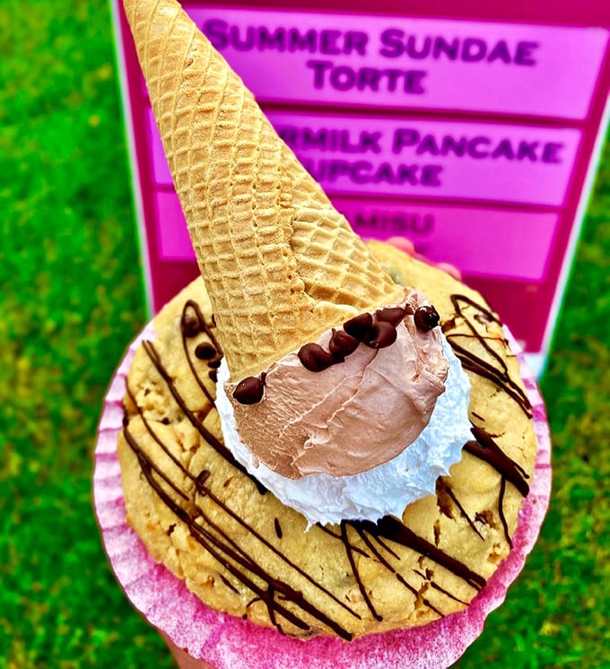 Ice cream meets cookie in a summer romance that was clearly meant to be&mdash;chocolate drizzle playing matchmaker in this sweet relationship.
