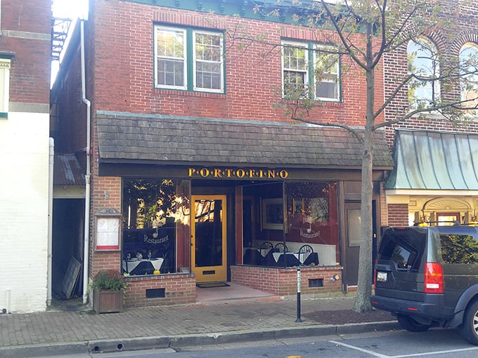 Portofino's unassuming exterior belies the Italian treasures within&mdash;proof that in Easton, you should never judge a restaurant by its brick facade.