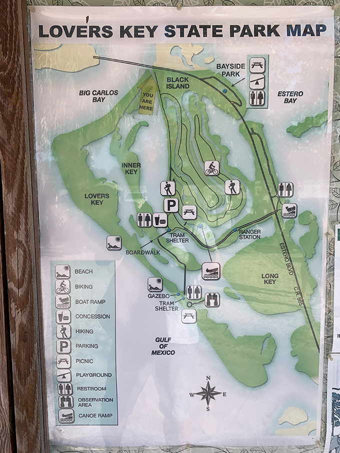 The treasure map to paradise &ndash; where X marks every spot worth visiting in this 1,600-acre natural playground between Fort Myers Beach and Bonita Springs.