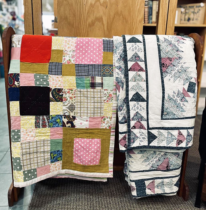 Handmade quilts that carry more warmth, history, and character than anything you'll find in a big box store.