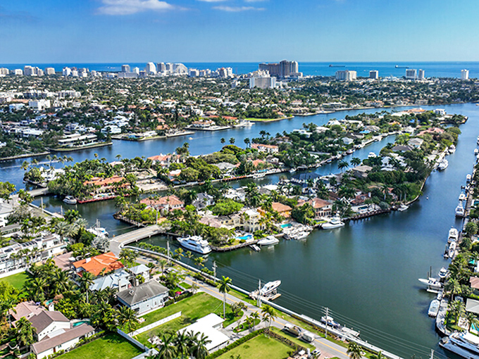 From above, Rio Vista's waterways resemble nature's version of a highway system, connecting homes, lives, and stories along the shimmering blue.