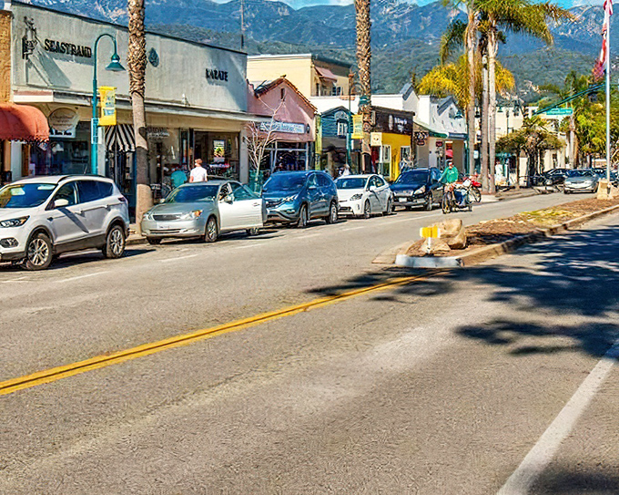 Downtown Carpinteria offers the increasingly rare sight of local businesses thriving together. No cookie-cutter chain stores here &ndash; just authentic shops with owners who remember your name.