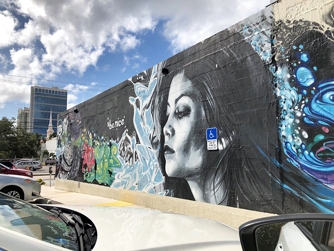 Fort Lauderdale's artistic side greets you outside Top Hat&mdash;a reminder that this city serves up culture alongside its pastrami on rye.