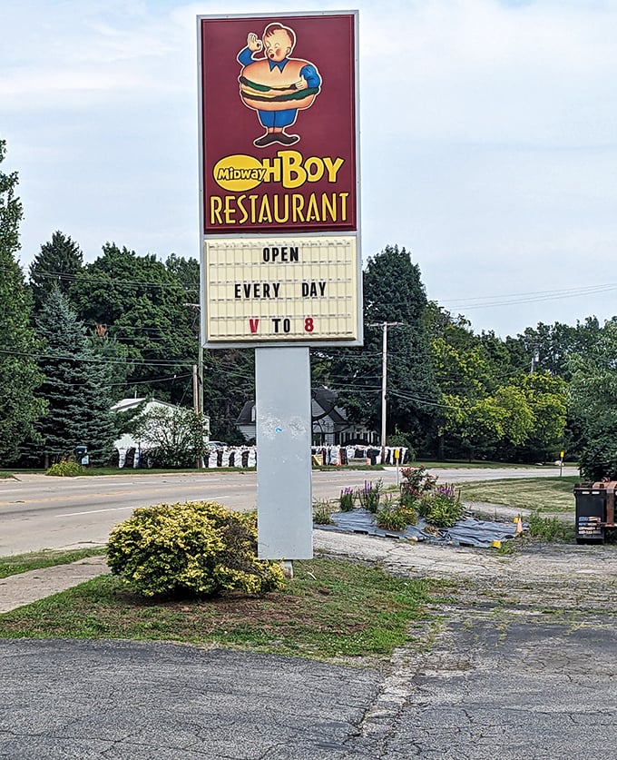 The roadside sign promises "OPEN EVERY DAY"&mdash;four words that have saved countless hungry travelers from drive-thru desperation.