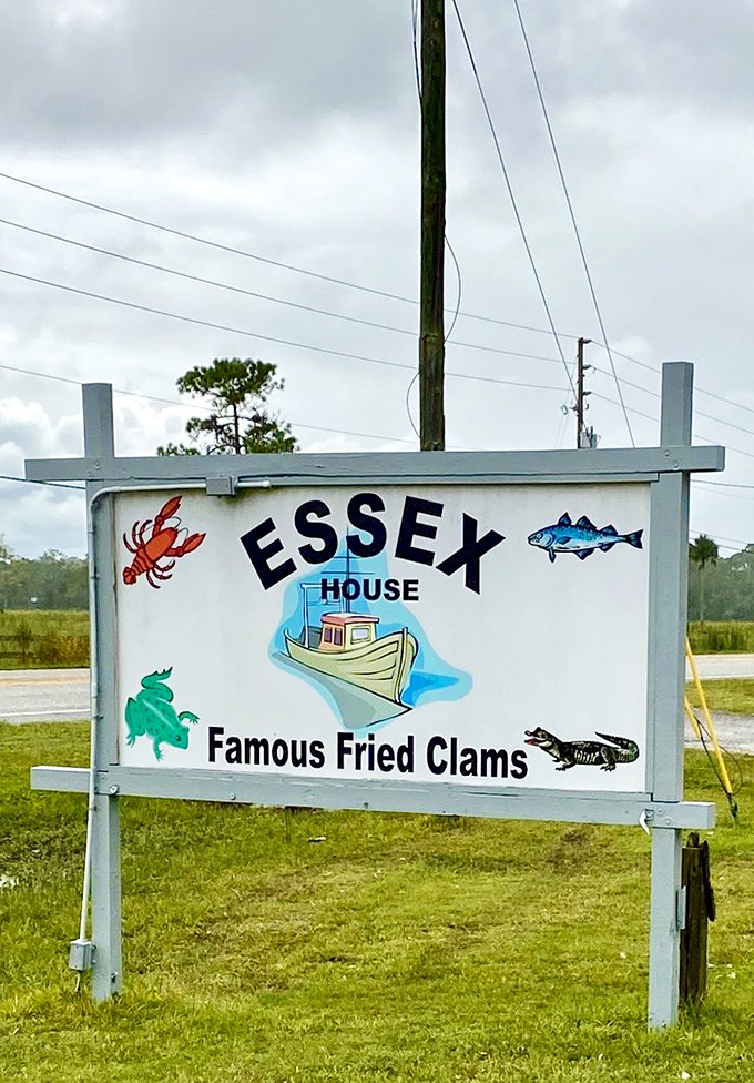 The sign that started countless satisfied sighs and happy memories &ndash; your beacon to seafood bliss.