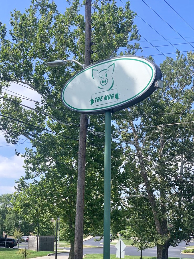 The outdoor seating area offers a perfect spot to enjoy your burger while soaking in small-town Indiana charm. Those picnic tables have heard countless "mmms" of satisfaction.