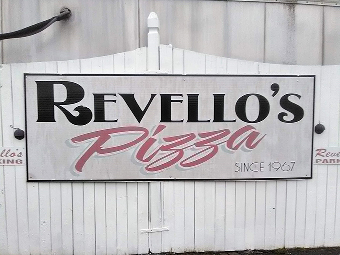 Since 1967, this sign has promised pizza perfection to generations of Pennsylvanians. Some things change, but Revello's commitment to quality remains constant.