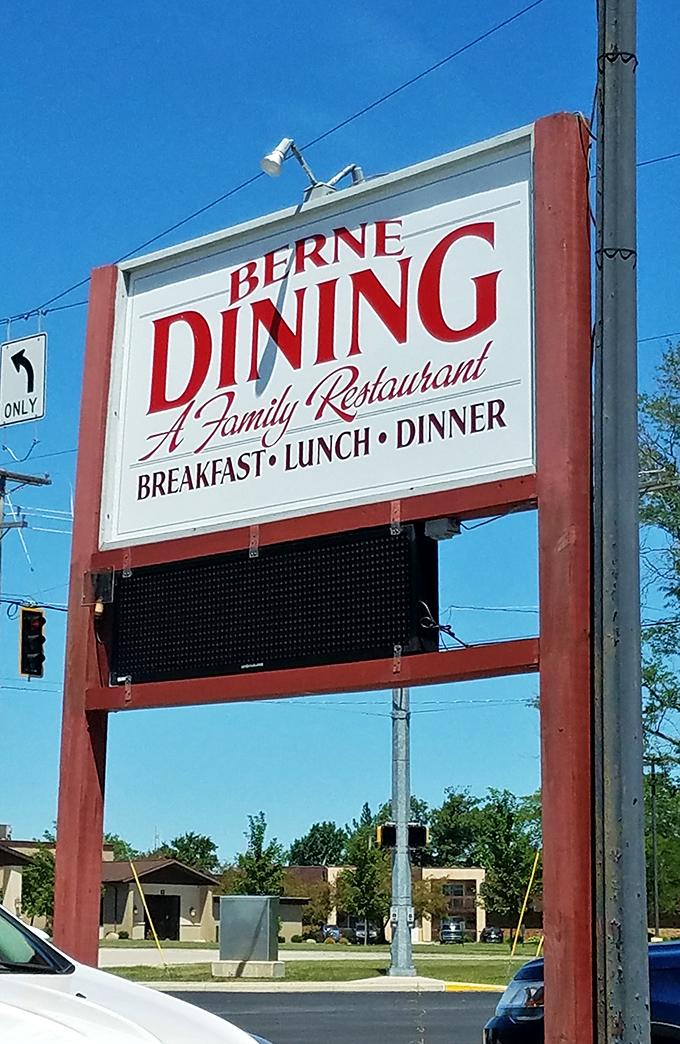 The roadside sign proudly announces "A Family Restaurant"&mdash;three words that tell you everything about the values, portions, and prices you'll find inside.