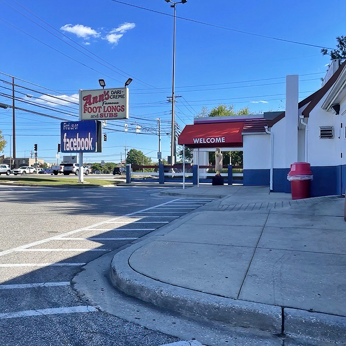 Ann's Dari-Creme stands proud, announcing to the world that great food doesn't need fancy marketing gimmicks.