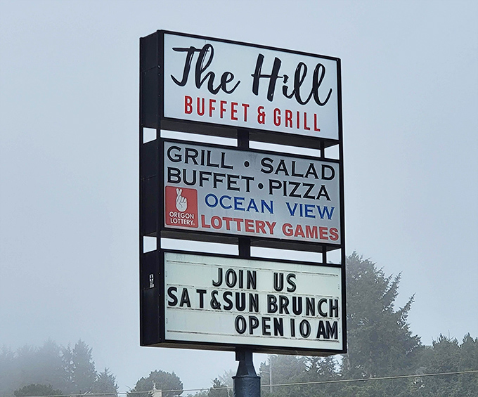 The roadside sign announces weekend brunch like a town crier of tastiness &ndash; 10 AM is when the magic begins.