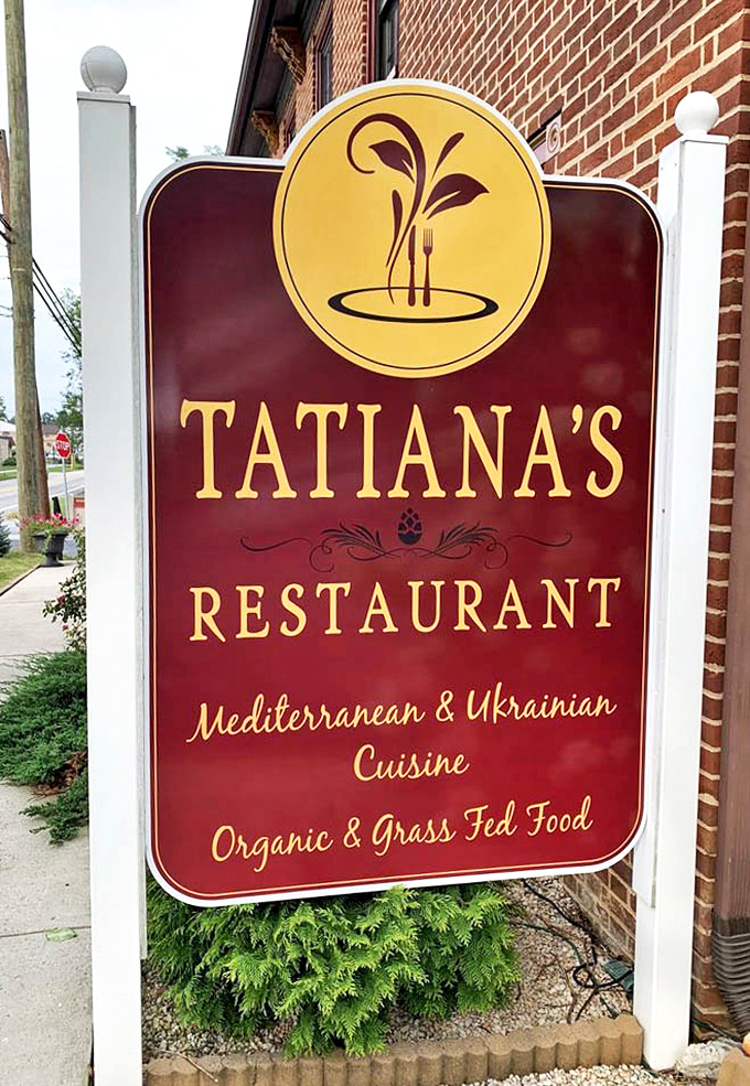 This isn't just a sign&mdash;it's a promise of culinary adventure where "organic" and "grass-fed" aren't just buzzwords but commitments to flavor.