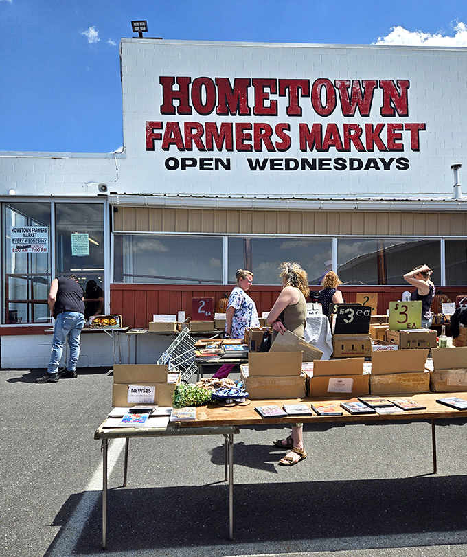 The iconic signage says it all: "OPEN WEDNESDAYS." Six days to plan, one day to shop&mdash;a rhythm as Pennsylvania as shoofly pie.