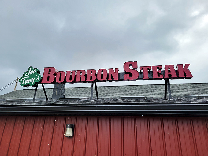 That iconic rooftop sign stands as a beacon for hungry travelers and locals alike&mdash;a promise of bourbon, steak, and memories waiting to be made.