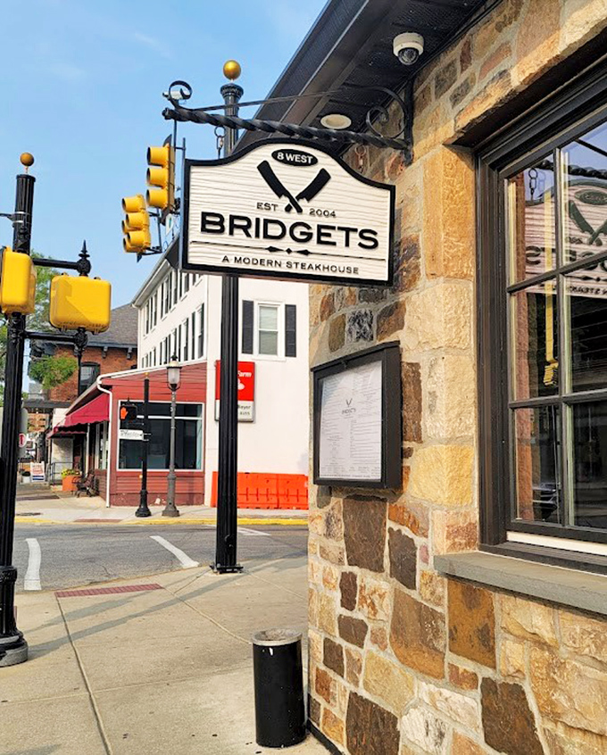 The sign says "established 2004," but Bridget's feels timeless. This modern steakhouse has become the cornerstone of Ambler's dining scene, one perfect filet at a time.