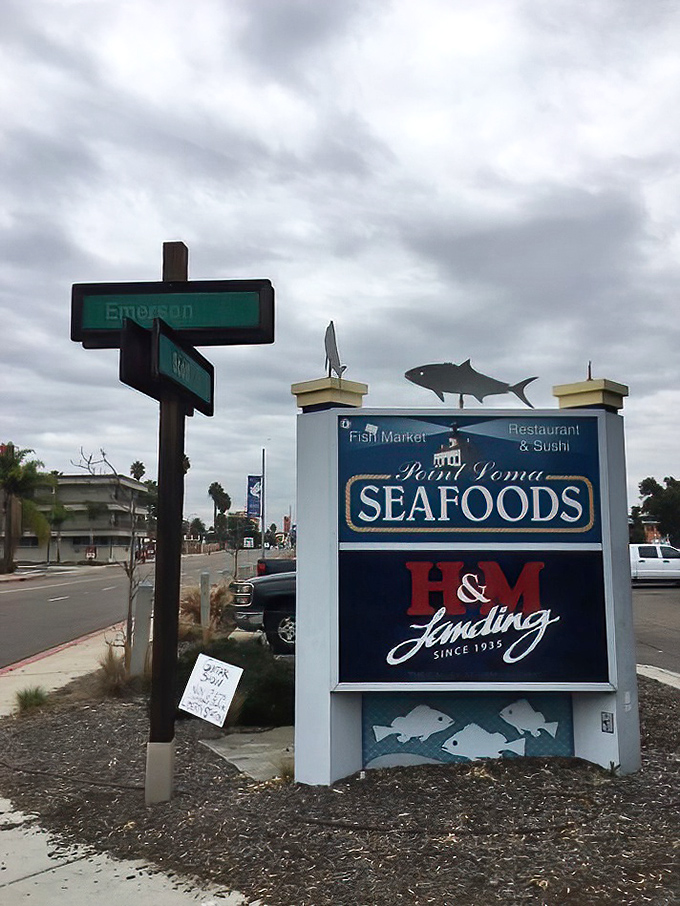 The sign that's launched a thousand seafood pilgrimages. For San Diego locals, these words mean "lunch" in any language.