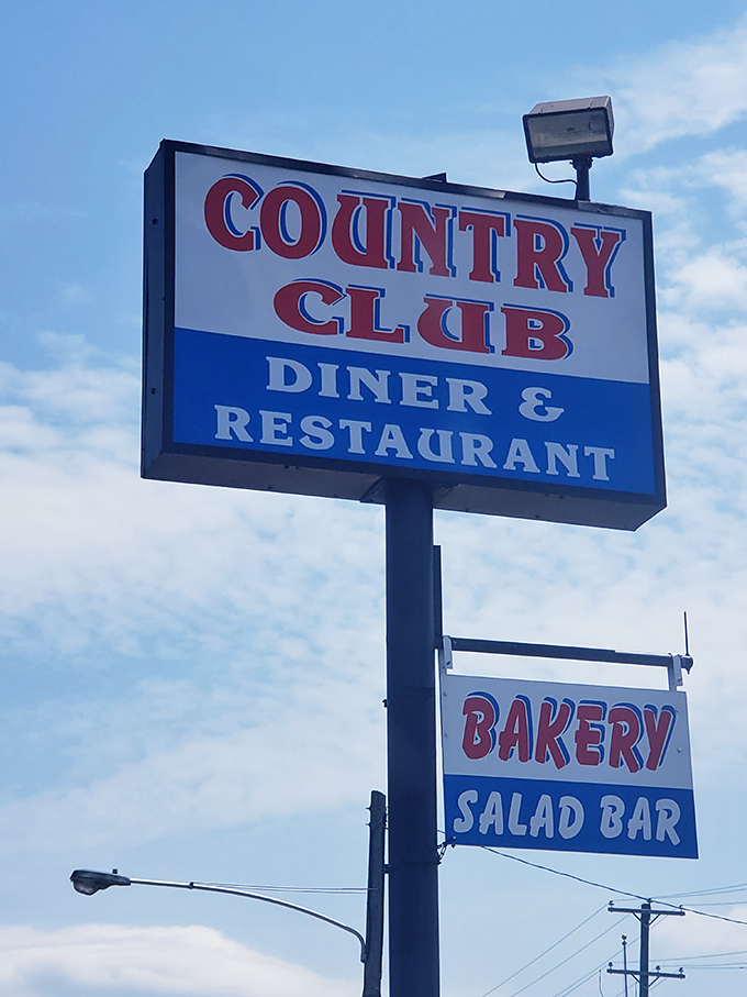 The sign beckons like an old friend, promising three magic words that warm the soul: "Diner," "Restaurant," and the clincher &ndash; "Bakery."