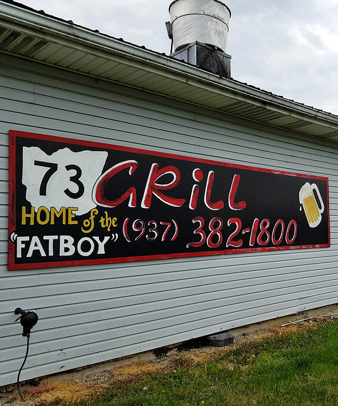 The sign says it all&mdash;"Home of the Fat Boy." Like all great roadside attractions, 73 Grill knows exactly what it is and embraces it wholeheartedly.