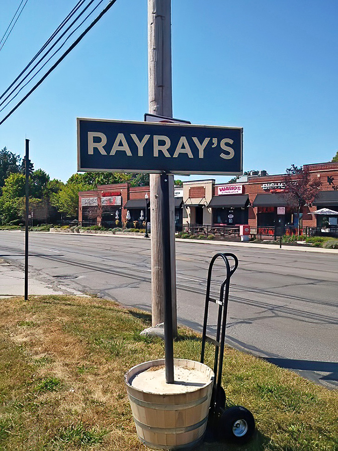 Follow this sign like it's the North Star of flavor. It's not just pointing to a restaurant&mdash;it's directing you to your next favorite meal.
