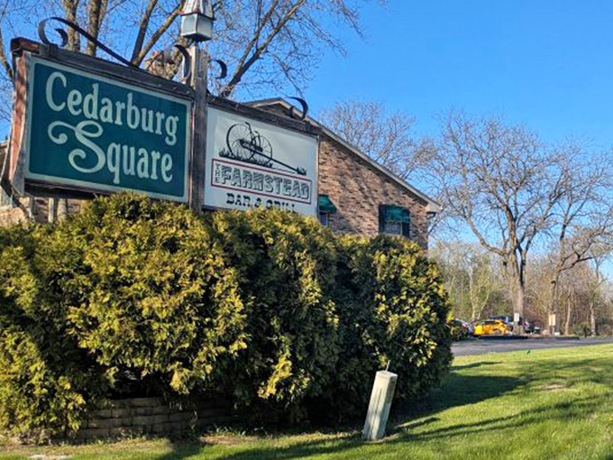 The modest signage is Wisconsin's way of saying, "We don't need to shout about how good we are&mdash;the walleye will do all the talking."