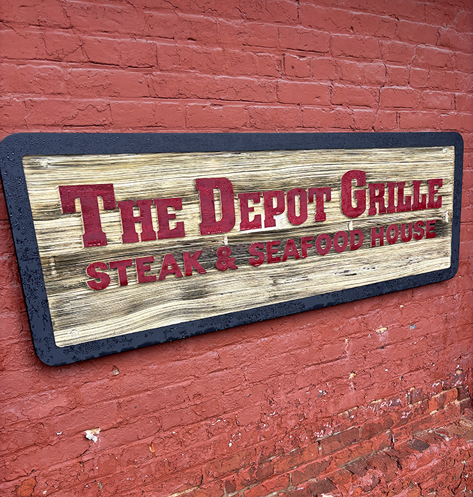 The sign doesn't just mark a restaurant&mdash;it's a beacon for those seeking serious steak satisfaction in Staunton.