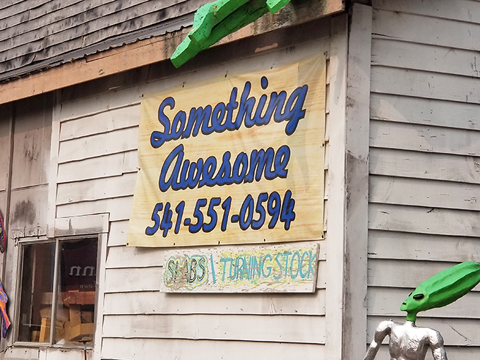 The sign says it all&mdash;Something Awesome awaits curious travelers willing to pull over for an unexpected dose of wonder.