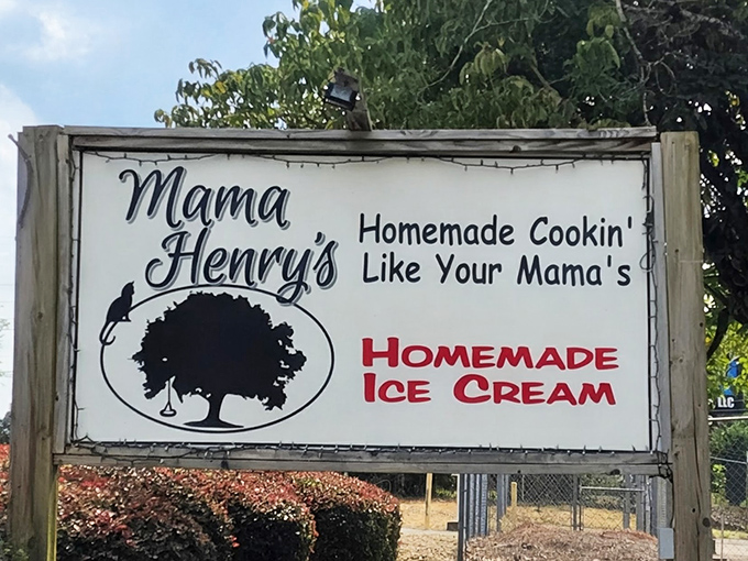 The sign says it all: "Homemade Cookin' Like Your Mama's"&mdash;the most honest advertising in the restaurant business.