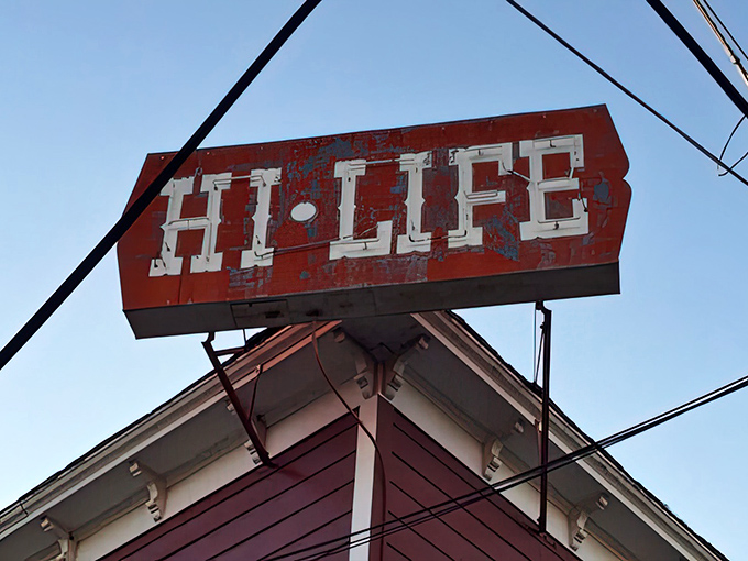 That weathered Hi-Life sign has guided hungry San Jose residents through decades of cravings, standing sentinel above a temple of meat.