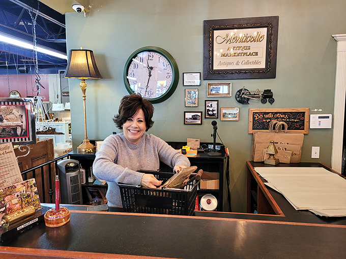 The gatekeepers of history, ready to share stories behind each item. The friendly staff makes Monticello feel less like a store and more like visiting a collector friend.