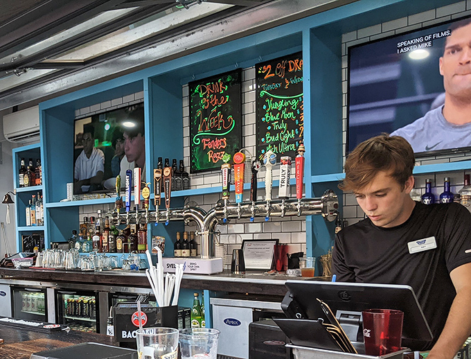 The staff works with the precision of orchestra conductors, turning orders into edible symphonies that keep locals coming back for encores.