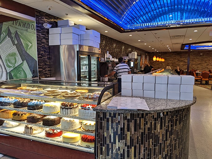 The dessert counter&mdash;where calories don't count and "I shouldn't" quickly transforms into "I'll take two slices to go."