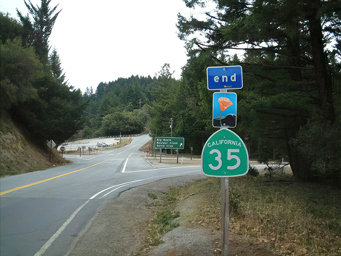 Journey's end marked by a simple sign, but the memories of sweeping vistas and winding roads will follow you home like a perfect soundtrack.