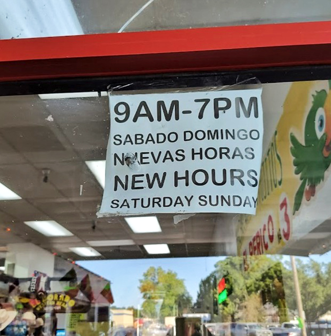 Posted hours that promise weekend adventures, though time becomes meaningless once you start digging through treasures.