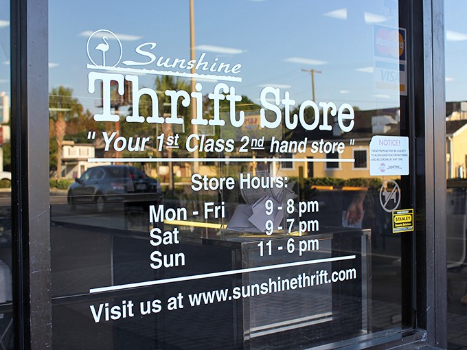 "Your 1st Class 2nd hand store" isn't just a slogan—it's the promise of treasure hunting seven days a week in air-conditioned comfort.