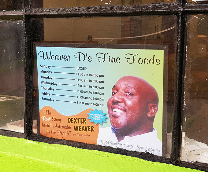 The hours are posted, the mission is clear: "Automatic for the People" isn't just an R.E.M. album title, it's a soul food philosophy.
