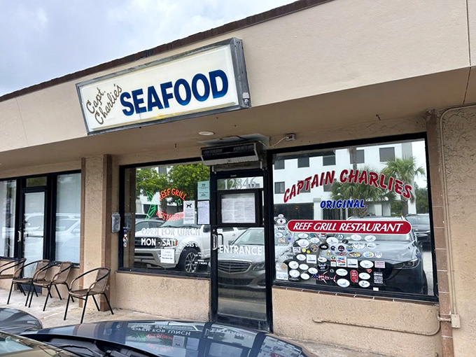 By day, this modest storefront might not turn heads, but locals know it houses some of Florida's finest seafood.