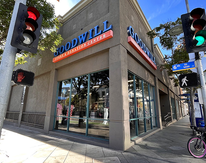 Bathed in California sunshine, this corner location serves as both community hub and sustainability champion. The thrill of the hunt begins here!