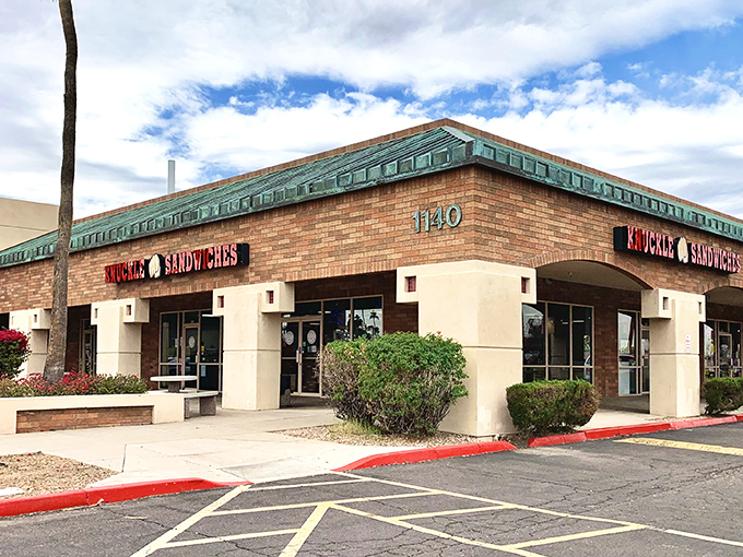 From the outside, it's unassuming&mdash;but that's how the best food finds often are. The green trim and brick exterior hide flavor combinations that are anything but ordinary.