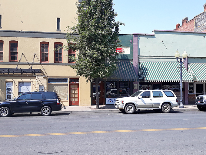 These colorful storefronts house local businesses that have weathered economic storms through community support and the kind of service you can't get online.