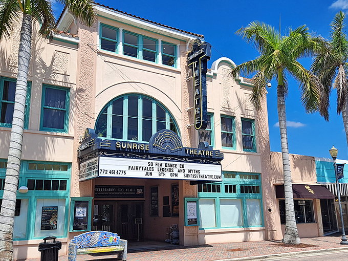 Fort Pierce's historic downtown invites visitors to step back in time while keeping all modern conveniences like air conditioning and craft cocktails.