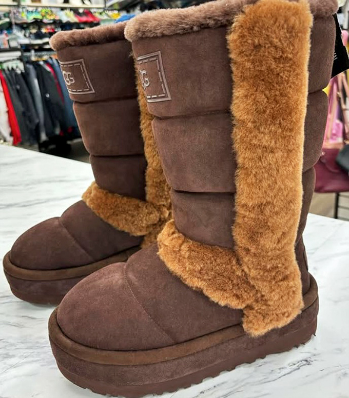 The holy grail of secondhand shopping&mdash;genuine UGG boots without the genuine UGG price tag. Your feet and your wallet can both be warm and fuzzy.