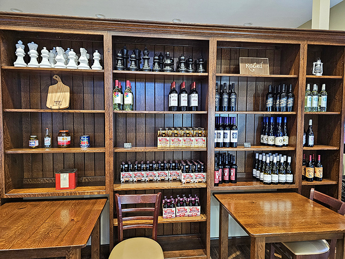 Not just a pizzeria, but a place that appreciates the finer things&mdash;like a well-curated selection of wines to elevate your pizza night.